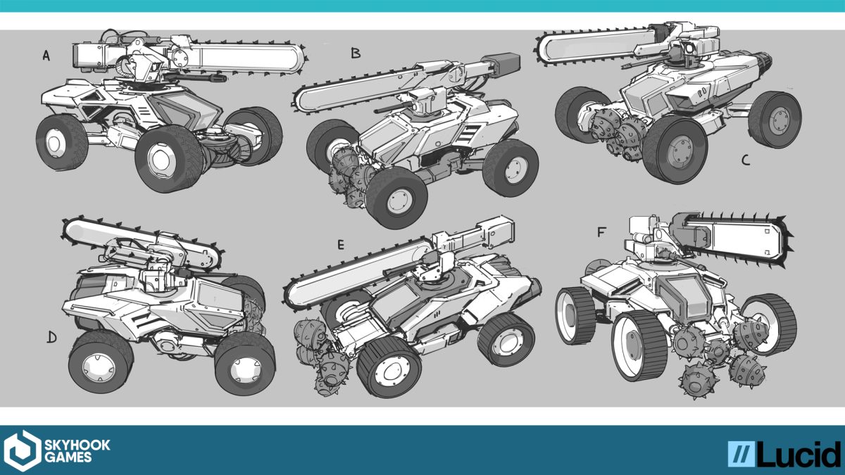 Concept Art Game Design - Skyhook Games