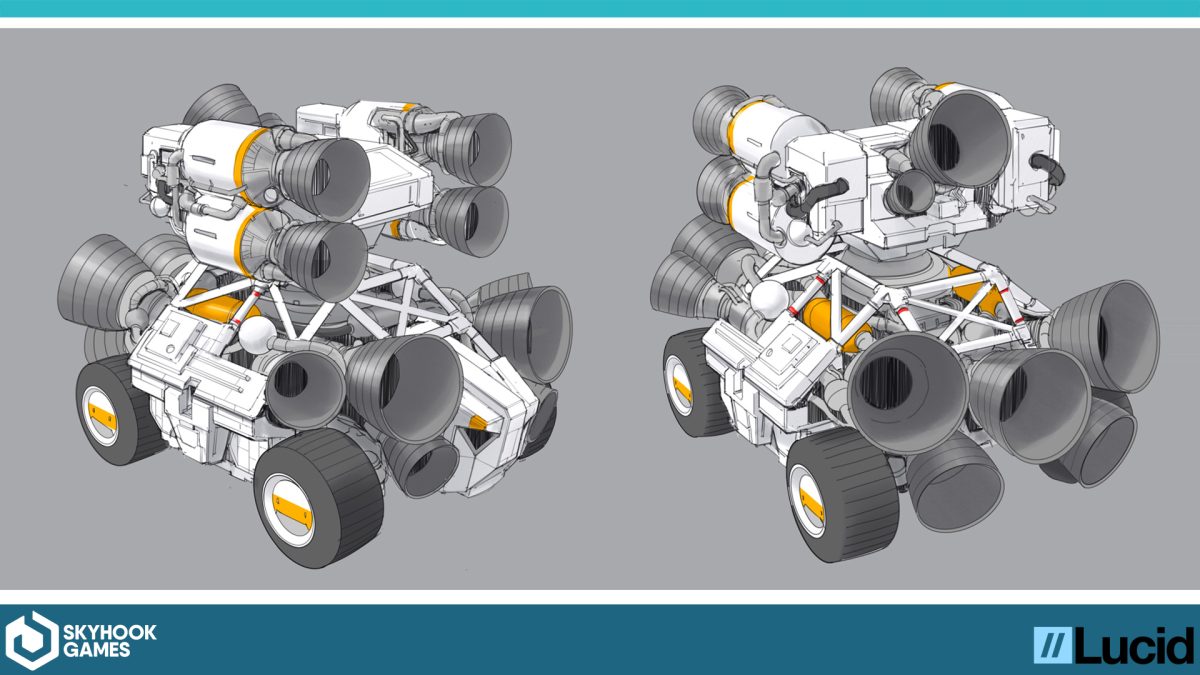 Concept Art Game Design - Skyhook Games