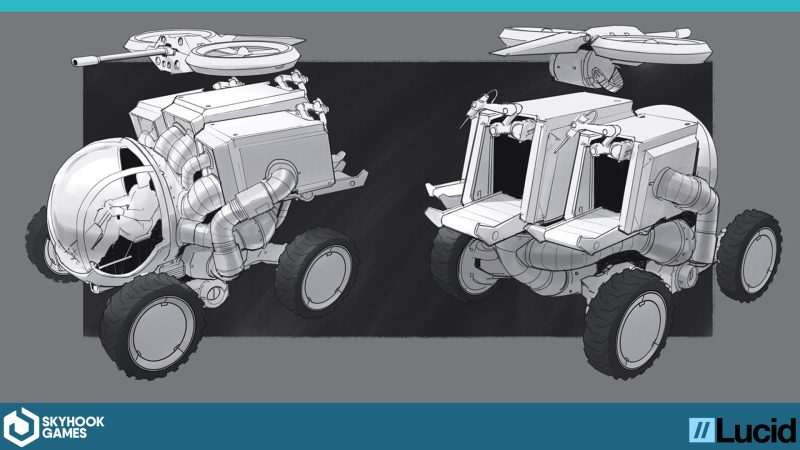 Concept Art Game Design - Skyhook Games